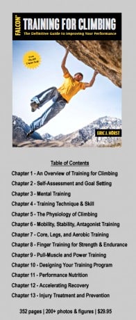 Training for Climbing - the best-selling book by Eric Hörst.